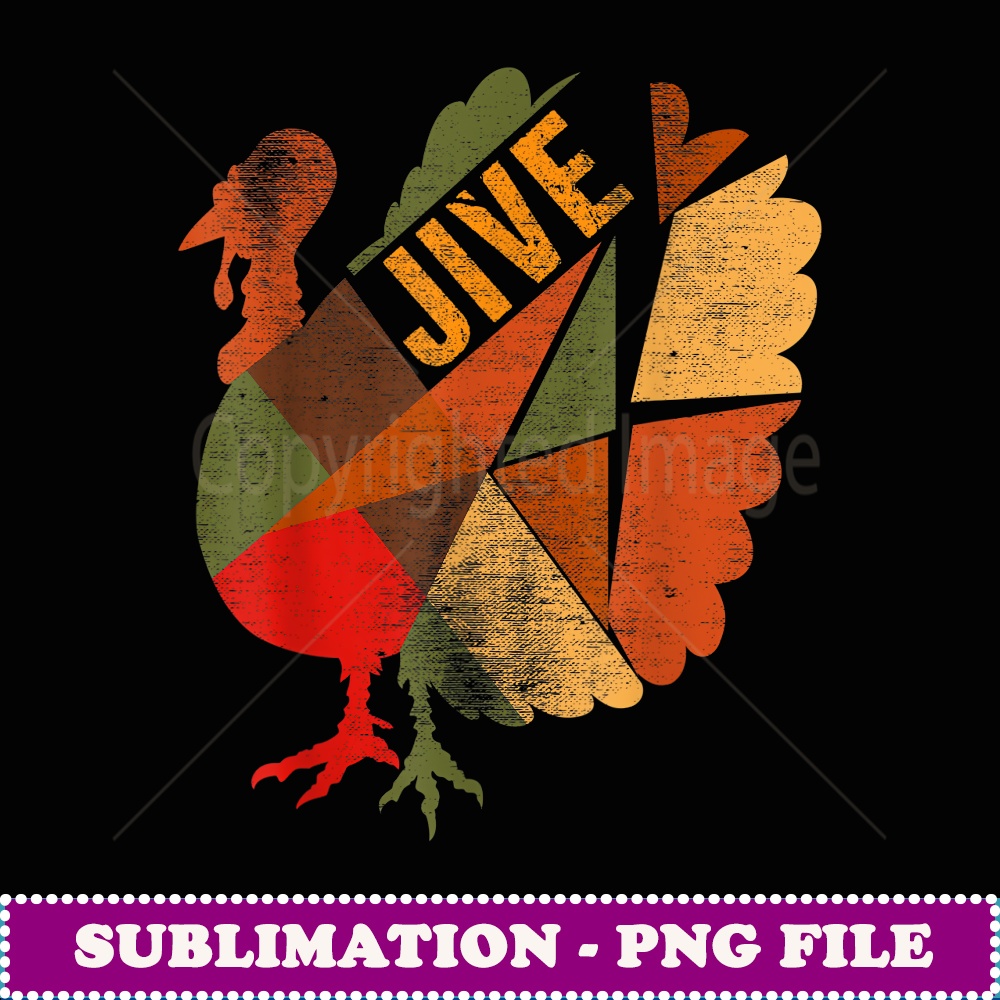 Turkey Jive Thanksgiving Day Turkey Patchwork Feast Dinner - | Inspire ...