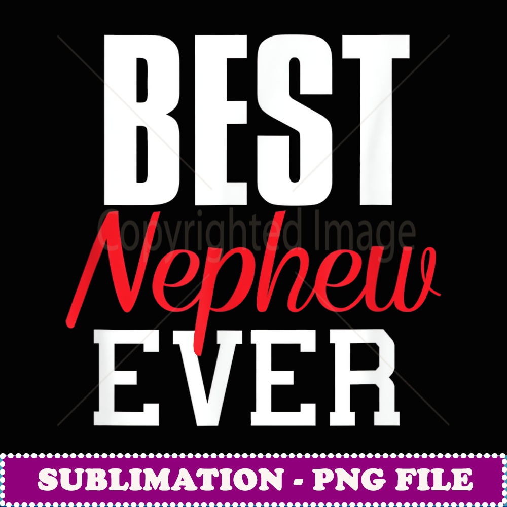 Best Nephew Ever Funny Birthday Gift Nephew from aunt uncle | Inspire ...