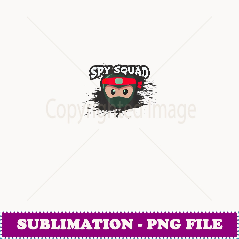 SPY SQUAD Covert Operation Ninja Crew Funny Birthday - Exclu | Inspire ...