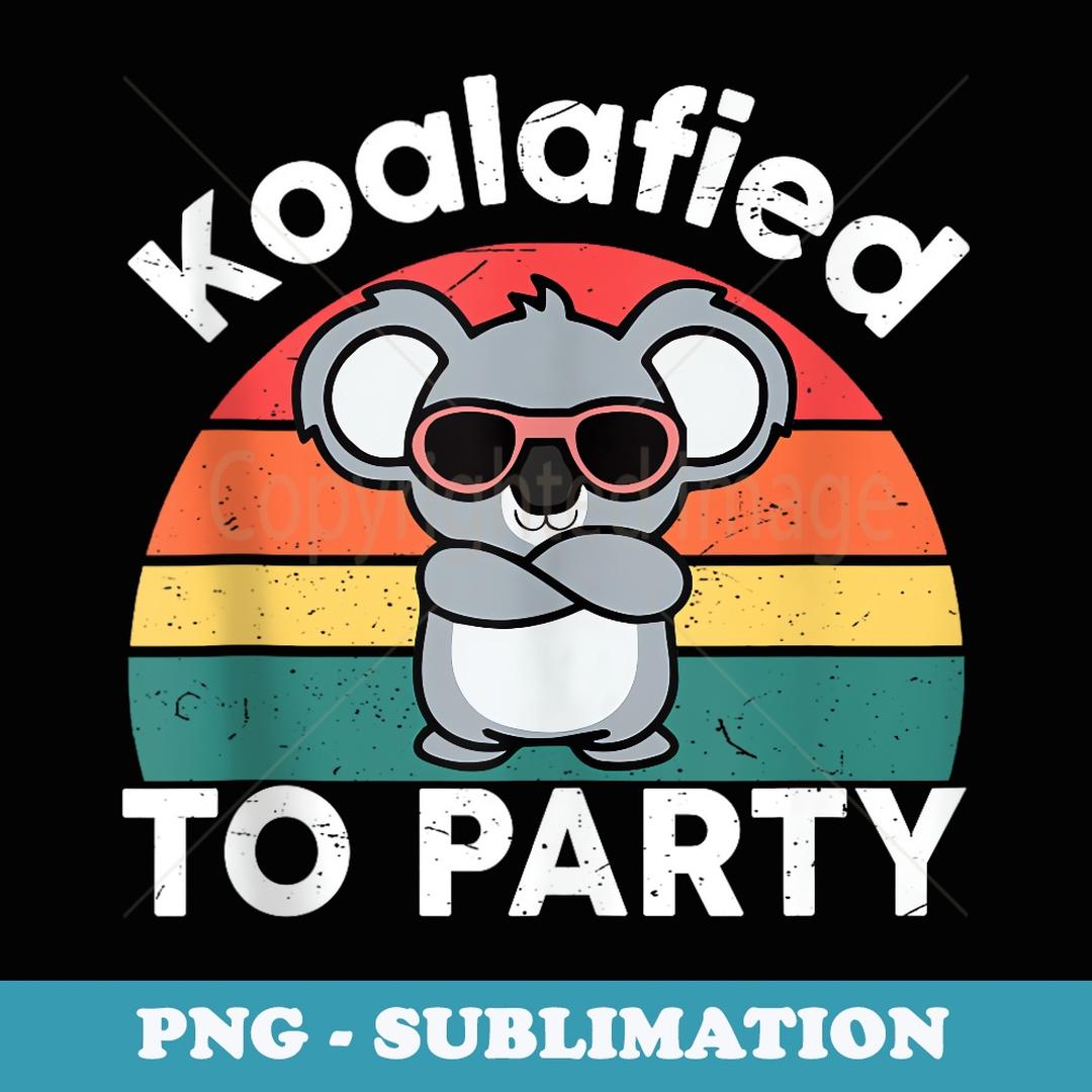 Cute koalafied to party men boys girl women koala - Aestheti | Inspire ...