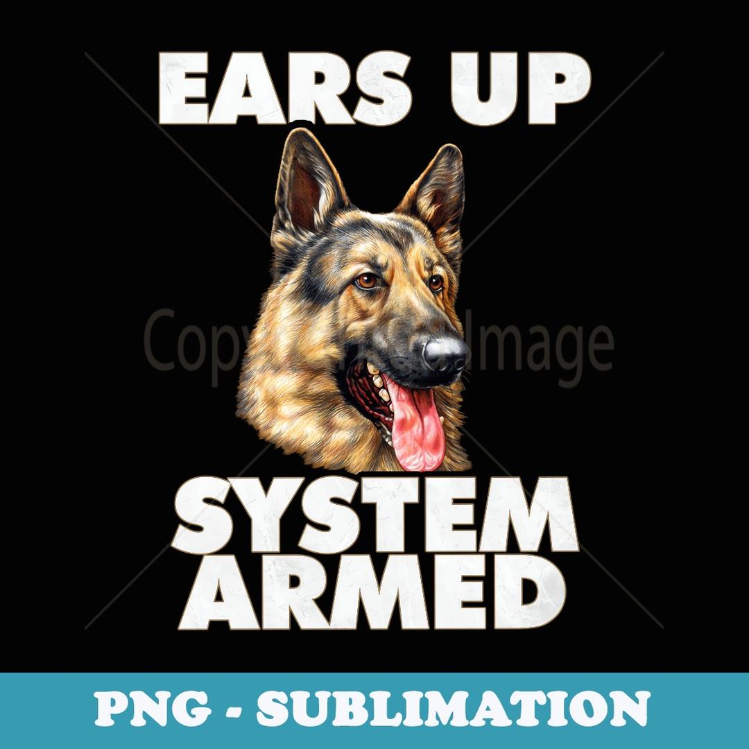 German Shepherd Ears Up System Armed German Shepherd s - Exc | Inspire ...