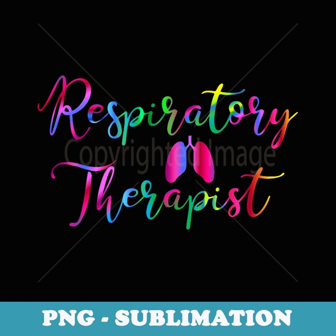 Fun Respiratory Therapist RT Care Week Colorful Lungs - Styl | Inspire ...