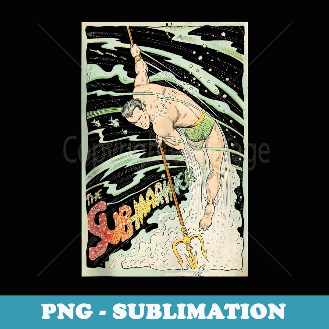 Marvel Namor The Sub-Mariner Cyclone Portrait - Premium PNG | Inspire ...
