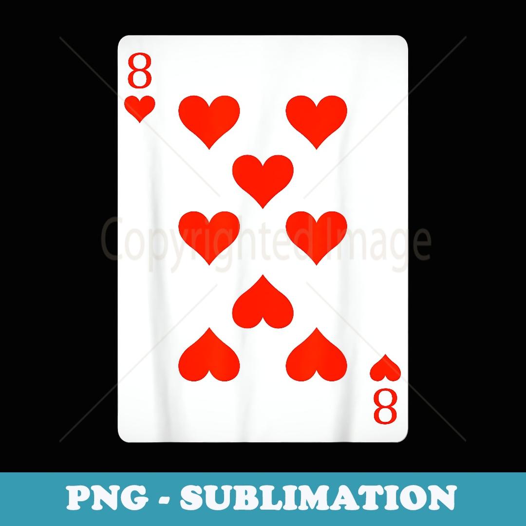 8 Eight Of Hearts Playing Cards Easy Halloween Costume - Pro | Inspire ...