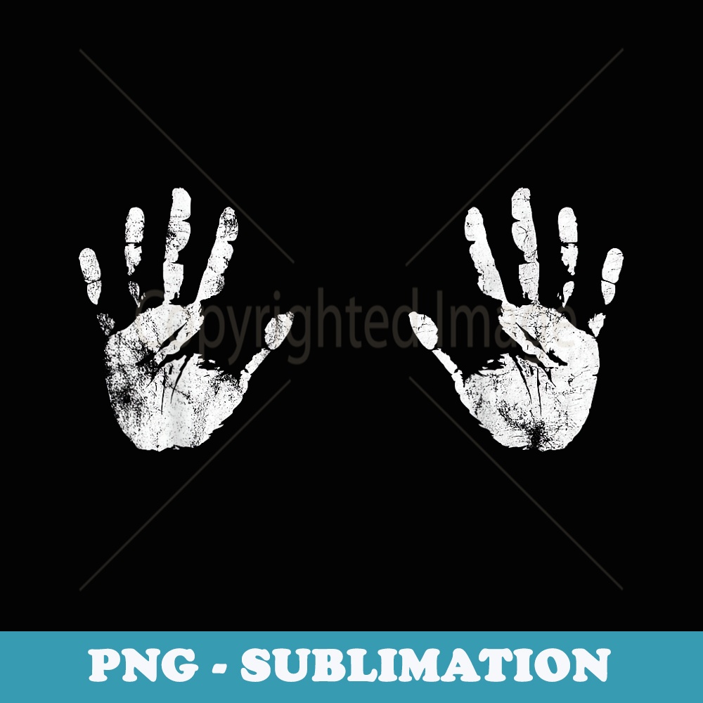 Two Paint Handprints Chest Boobs - PNG Transparent Sublimati | Inspire ...