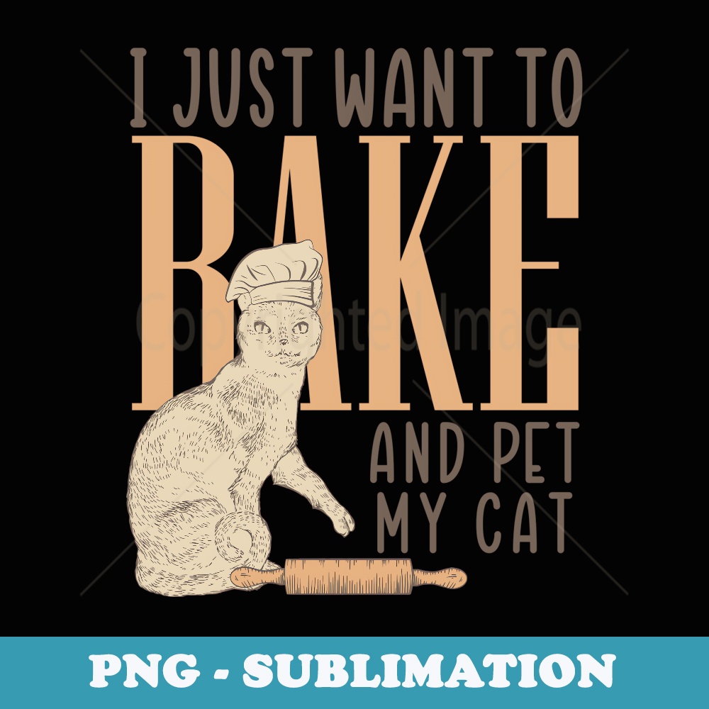 Funny Baking Cat Cake Bread Baker Pastry Chef Bread Lover - | Inspire ...