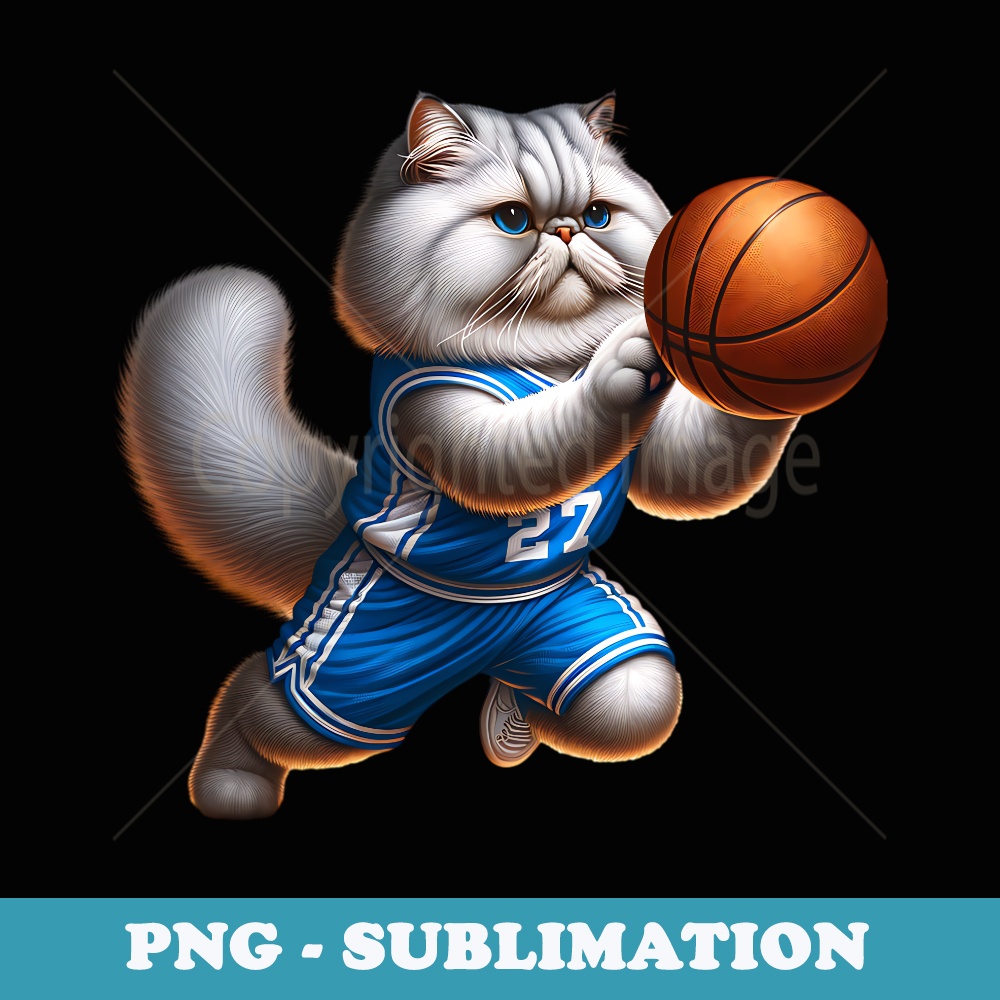 Persian cat as a Basketball Player - Creative Sublimation PN | Inspire ...