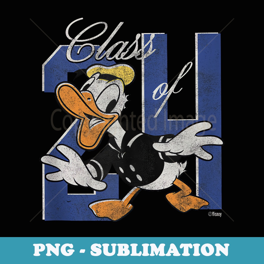 Disney Donald Duck Class of u201824 Graduation 2024 Retro - | Inspire ...