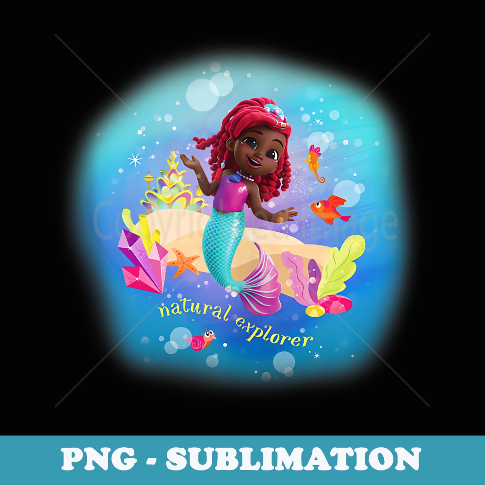 Disney Juniors Ariel Natural Explorer Ariel Big Chest Logo - | Inspire ...