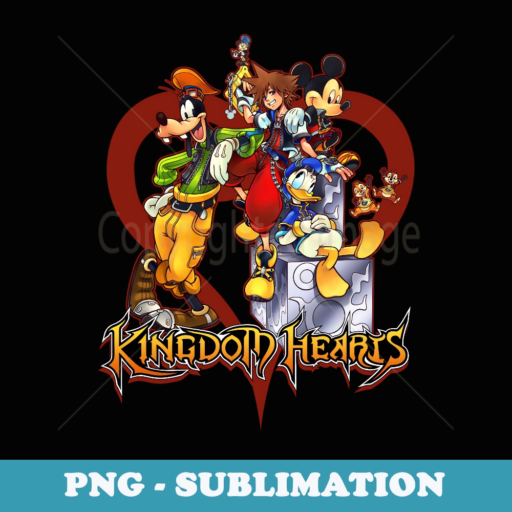 Kingdom Hearts - Sora Mickey Donald Goofy | Inspire Uplift