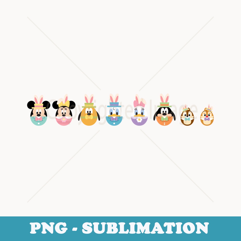Disney Mickey and Friends Easter Eggs Bunny Ears - Unique Su | Inspire ...