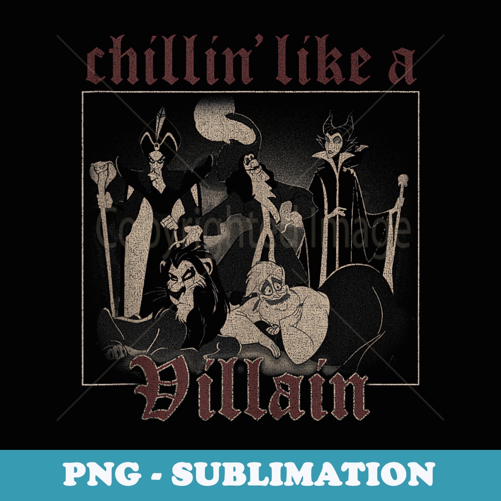 Disney Villains Chillin Like A Villain Group Portrait - Styl | Inspire ...