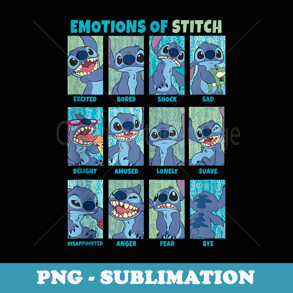Disney Lilo & Stitch Emotions Of Stitch Box Up Panels - Crea | Inspire ...