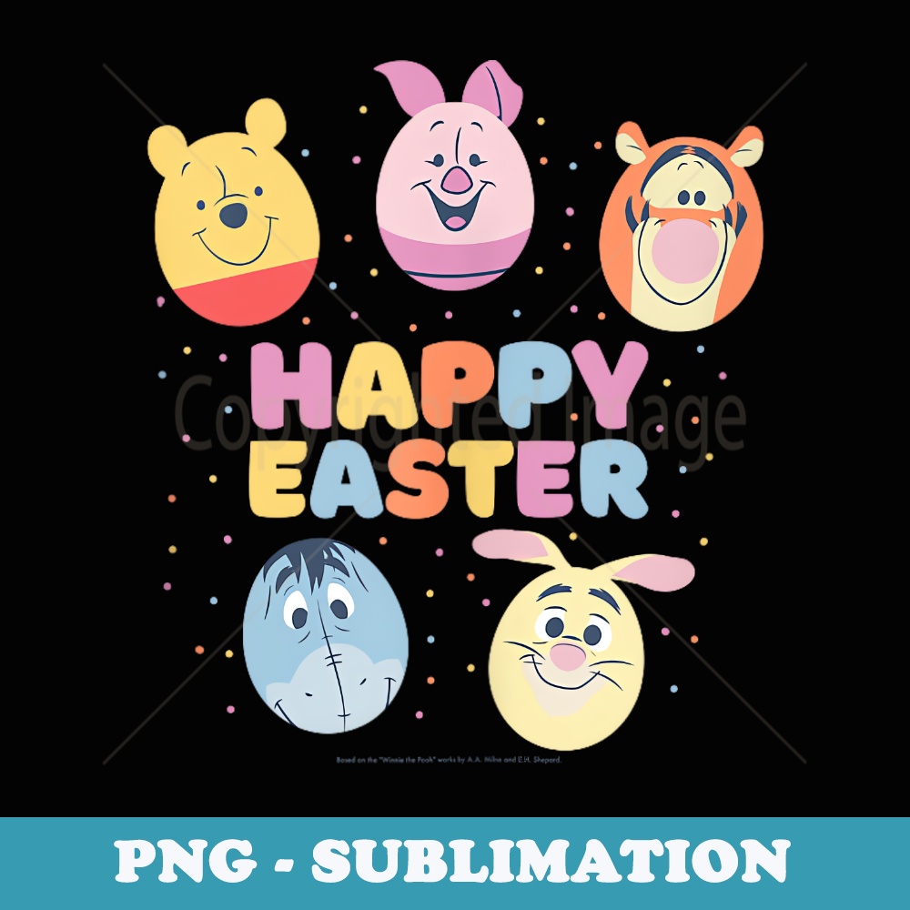 Disney Winnie The Pooh Group Shot Happy Easter Balloons - De | Inspire ...