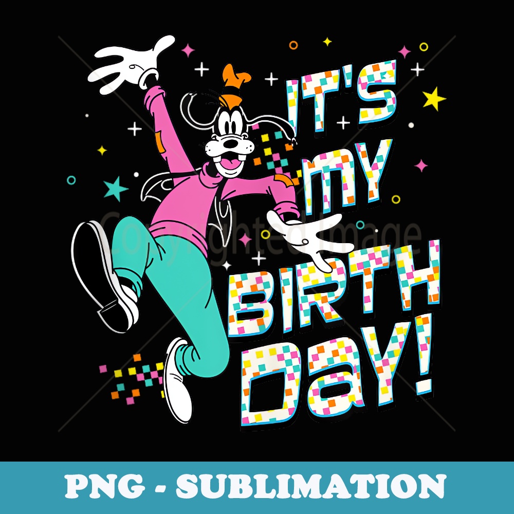 Disney Mickey And Friends Its My Birthday Goofy Logo - PNG T | Inspire ...