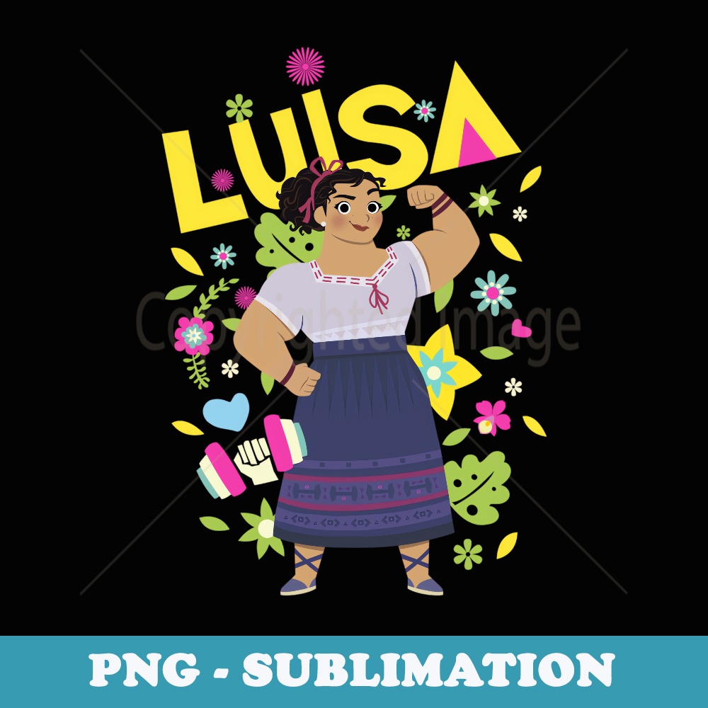 Disney Encanto Luisa - High-Resolution PNG Sublimation File | Inspire ...