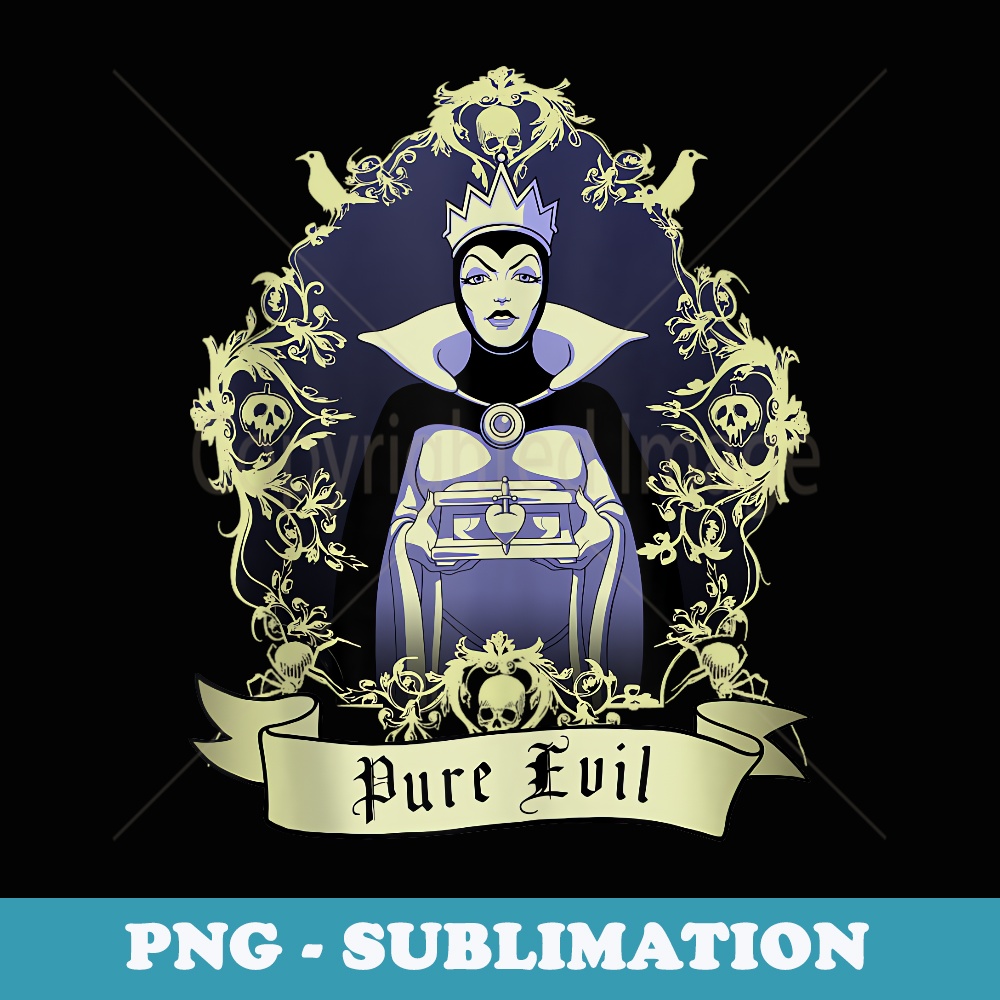 Disney Villains Evil Queen Pure Evil Portrait - Creative Sub | Inspire ...