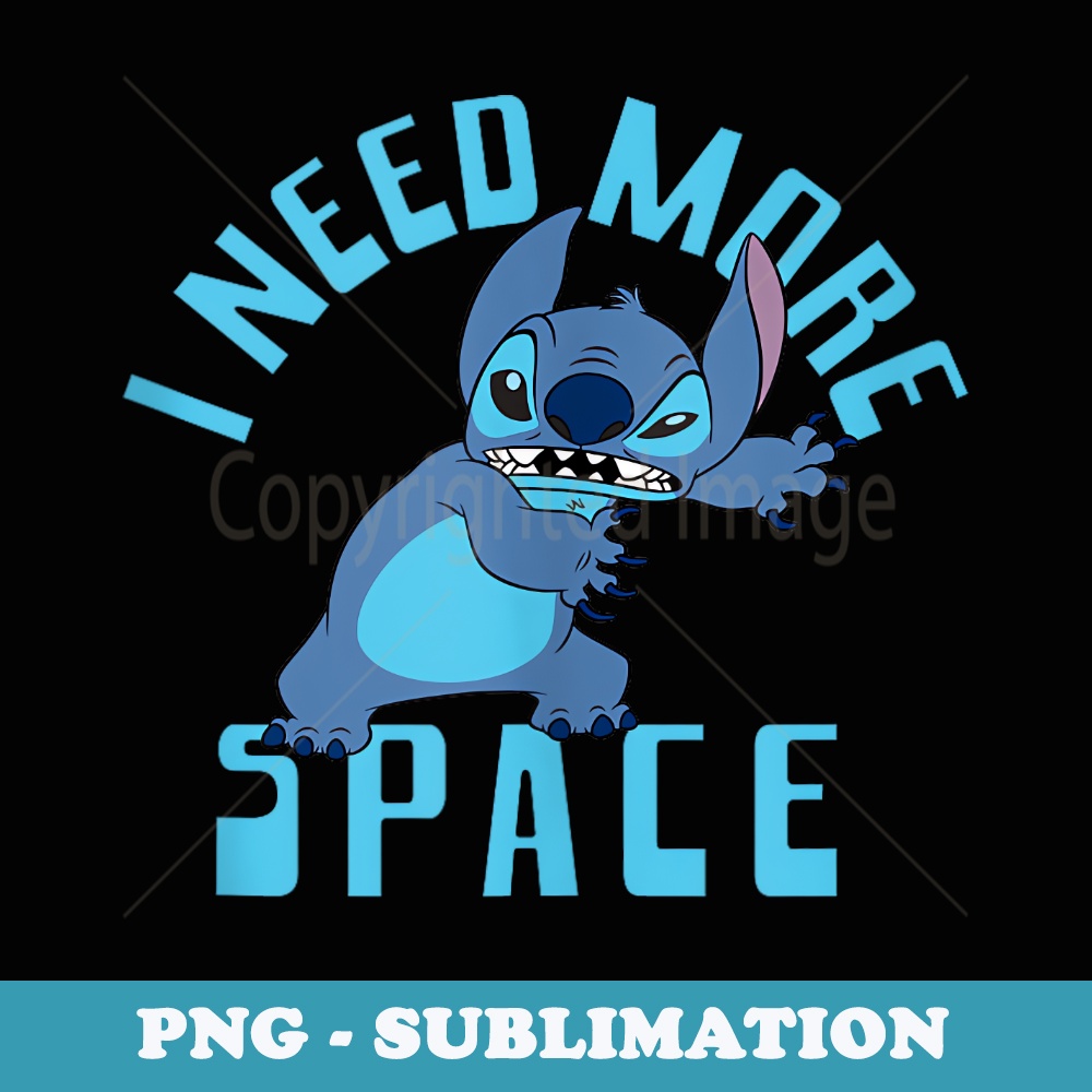 Disney Lilo & Stitch I Need More Space Angry Shot - Trendy S | Inspire ...