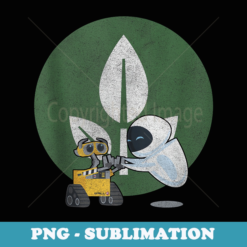 Disney Pixar Wall-E & Eve Leaf Logo - Creative Sublimation P | Inspire ...