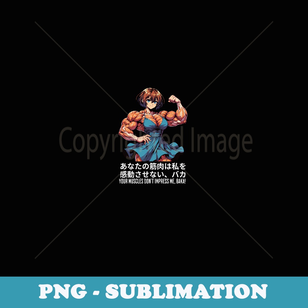 Your Muscles Dont Impress Me BAKA Funny Anime Workout - Eleg | Inspire ...
