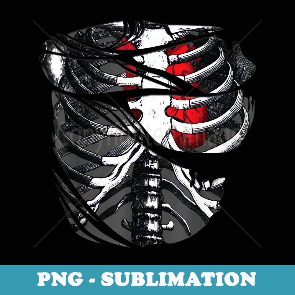 Skeleton Bones Halloween Costume Torn Ripped Open with Ribs | Inspire ...