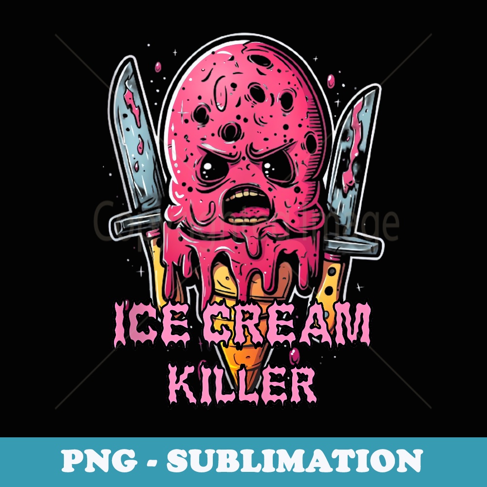 Angry Ice Cream Killer Grimly Icecream Gangster Sorbet - Pre | Inspire ...
