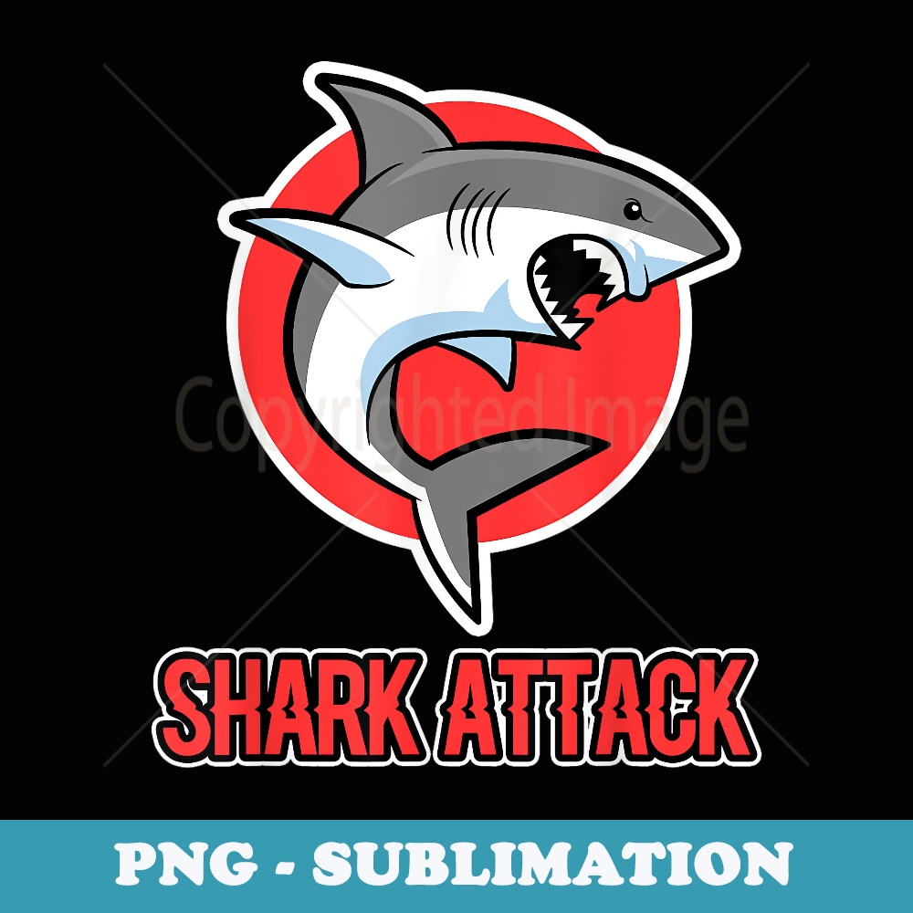 Shark Design - Shark Attack - Shark | Inspire Uplift