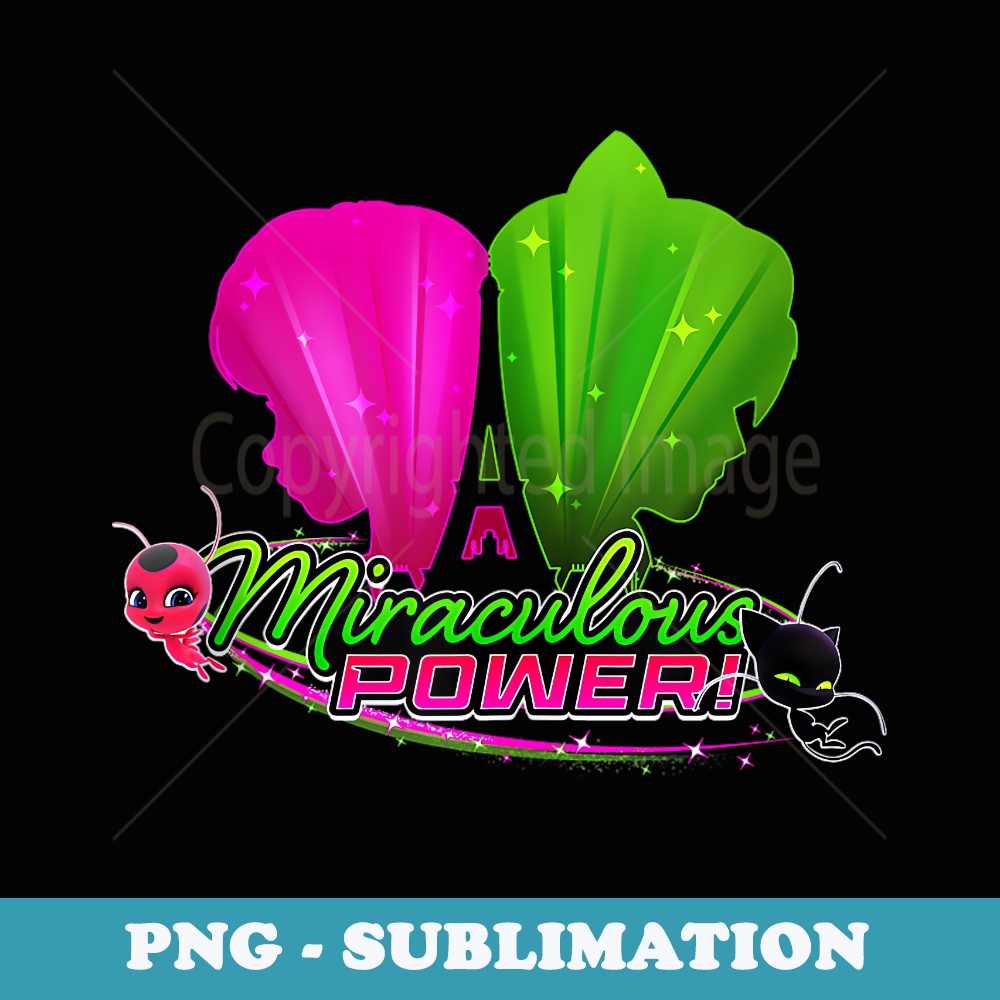 Miraculous Ladybug and Cat Noir Power - Instant Sublimation | Inspire ...