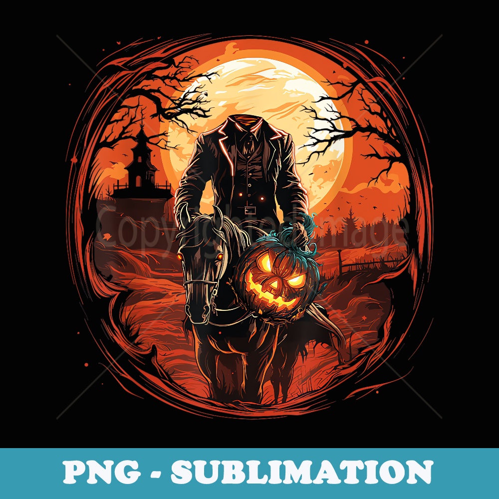 Headless Horseman Cool Halloween Graphic - Signature Sublima | Inspire ...
