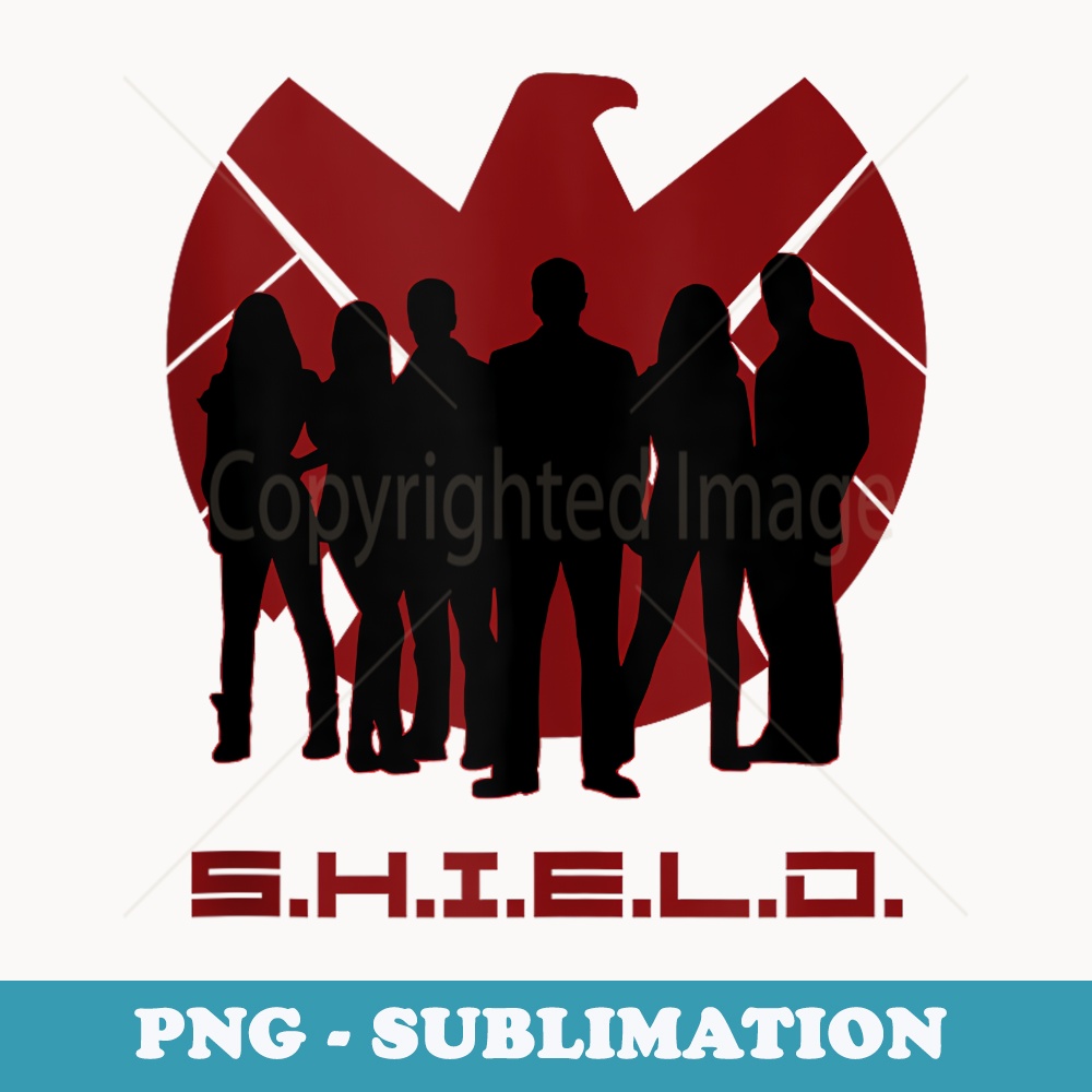 Marvel SHIELD Maroon Logo Agents Silhouette - High-Resolutio | Inspire ...