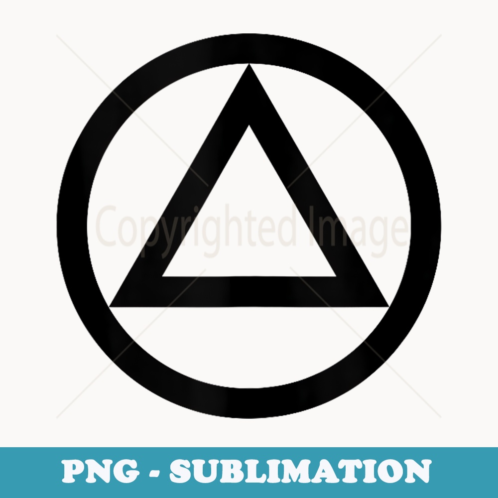 AA Symbol - Alcoholics Anonymous Logo | Inspire Uplift