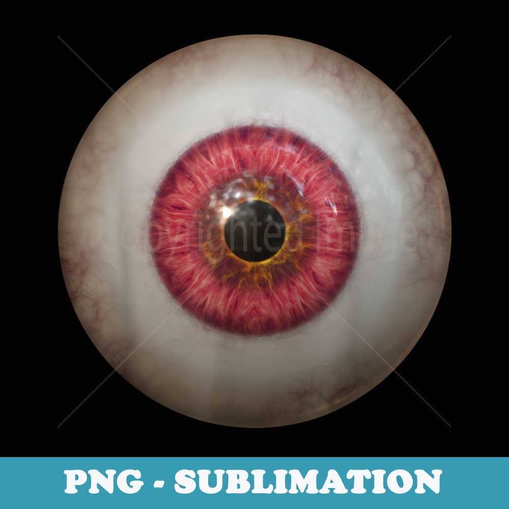 Big Red Eyeball Creepy Funny Lazy Easy Halloween Costume - V | Inspire ...