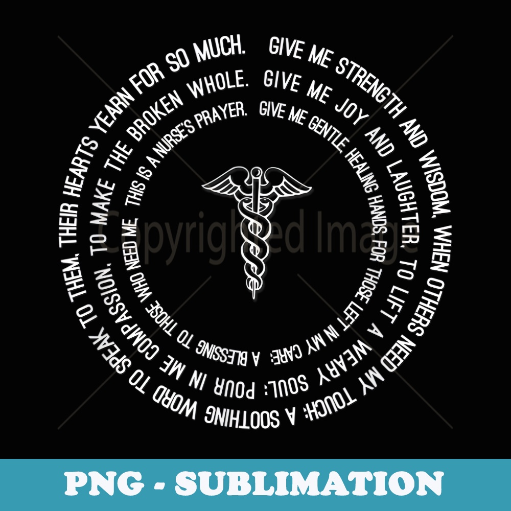 Nurse Prayer, Christian Blessing, Nursing Graduation - Signa | Inspire ...