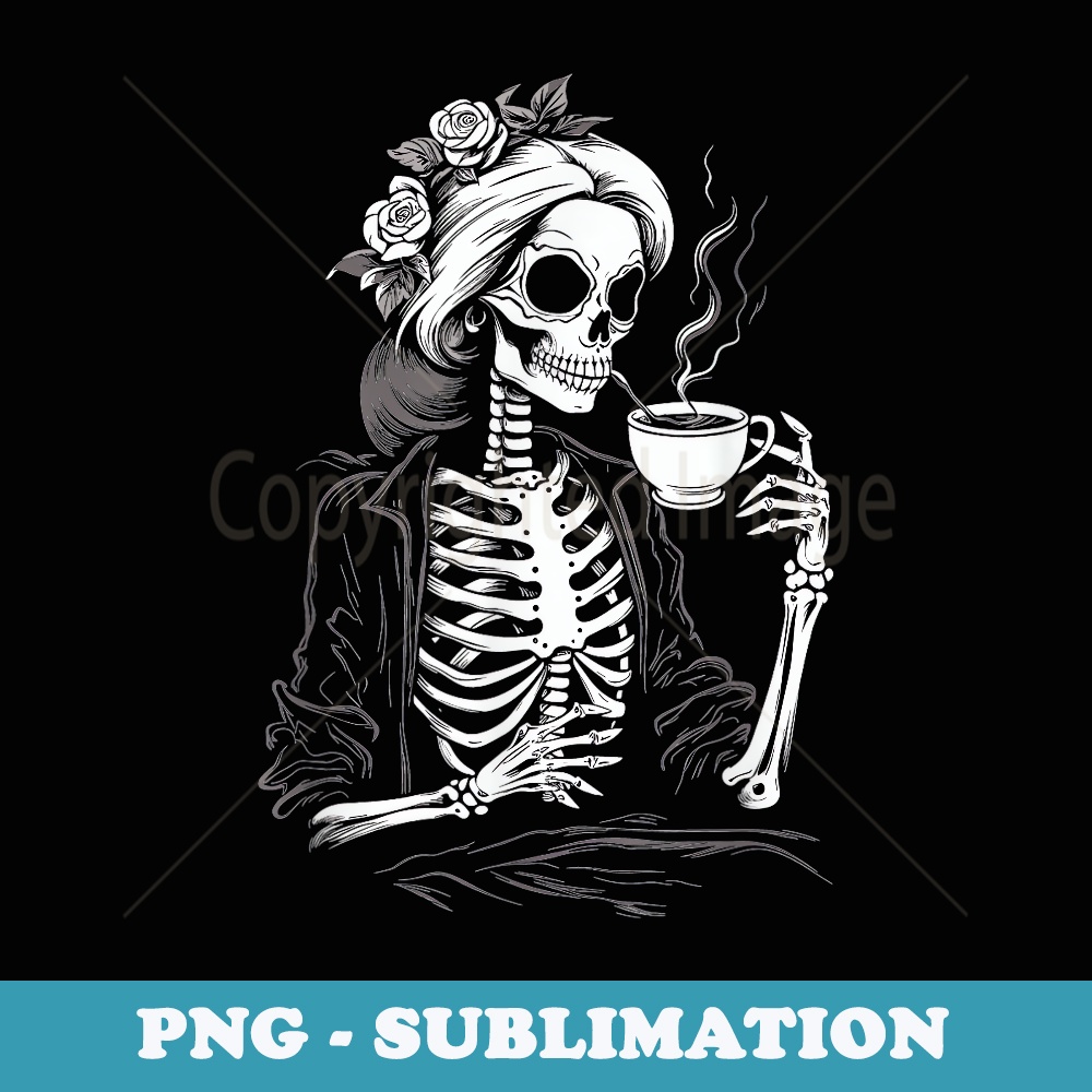 Coffee Drinking Skeleton Lazy DIY Halloween Costume - Decora | Inspire ...
