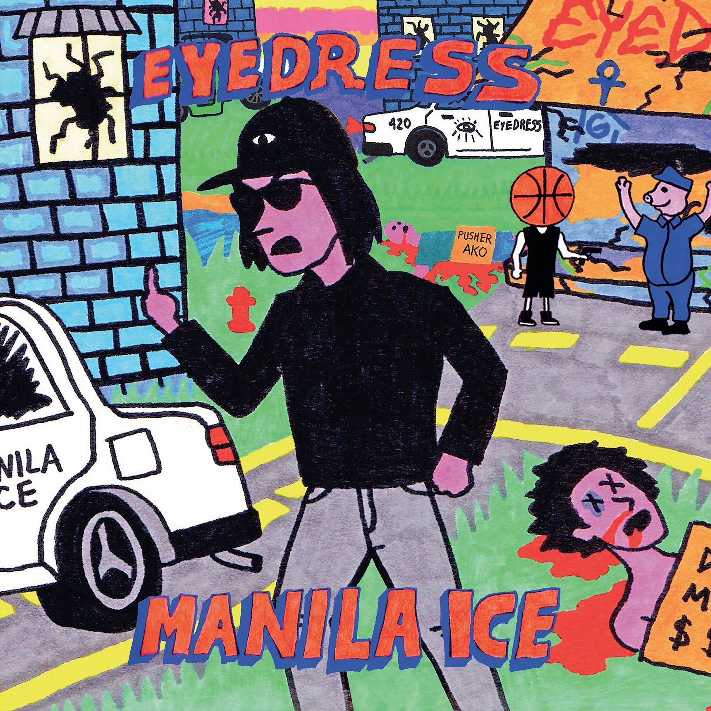 Eyedress (Manilla Ice) Album Cover POSTER | Inspire Uplift