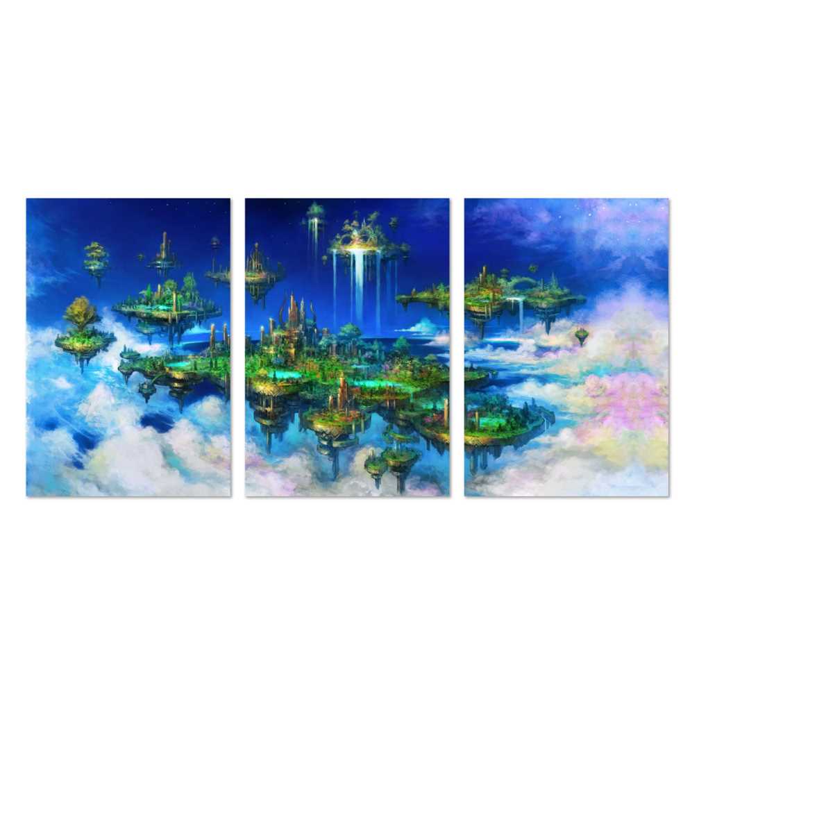 Final Fantasy XIV (14) Online Poster | FFXIV Elpis Set of 3 | Inspire ...