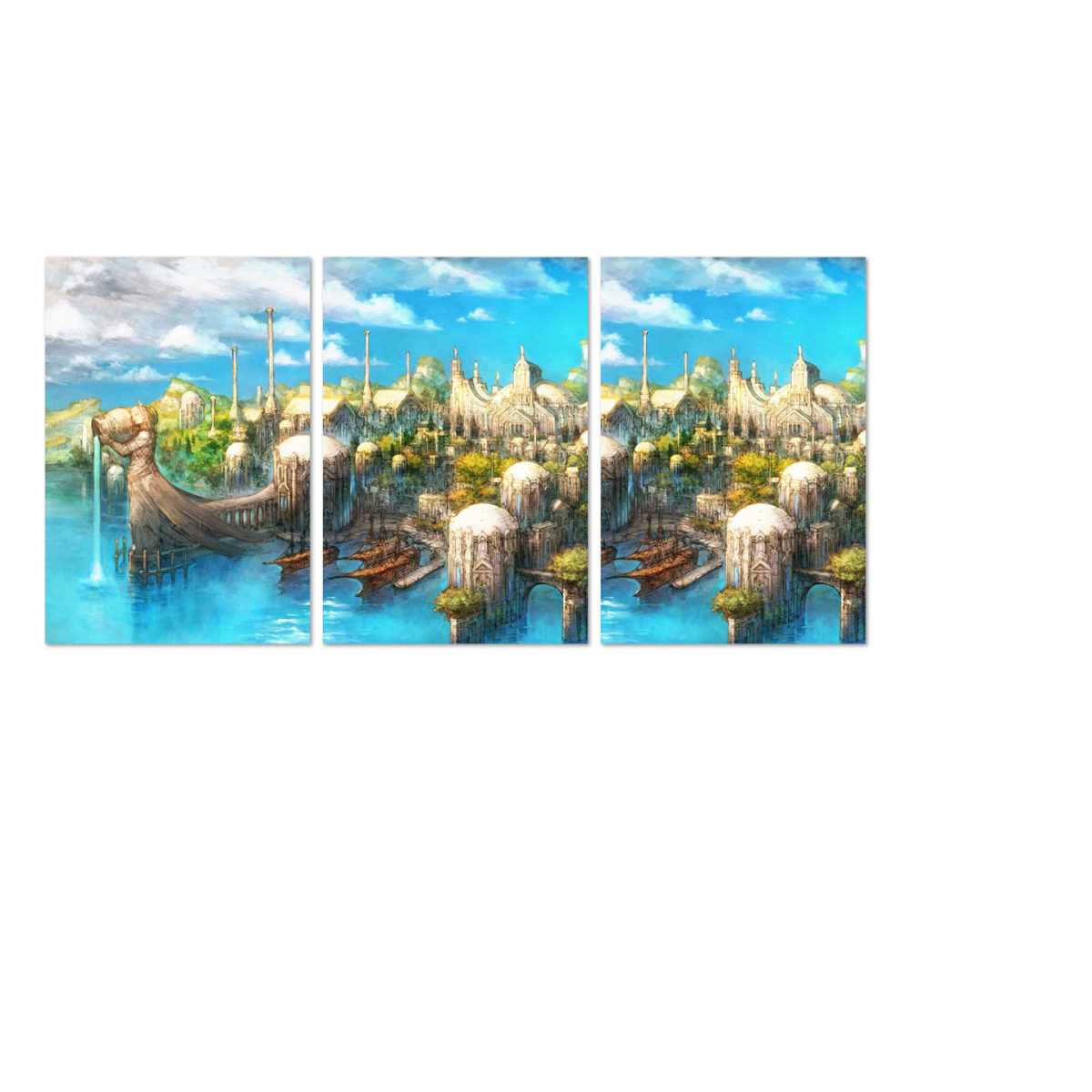 Final Fantasy XIV (14) Online Poster | FFXIV Sharlayan Set | Inspire Uplift