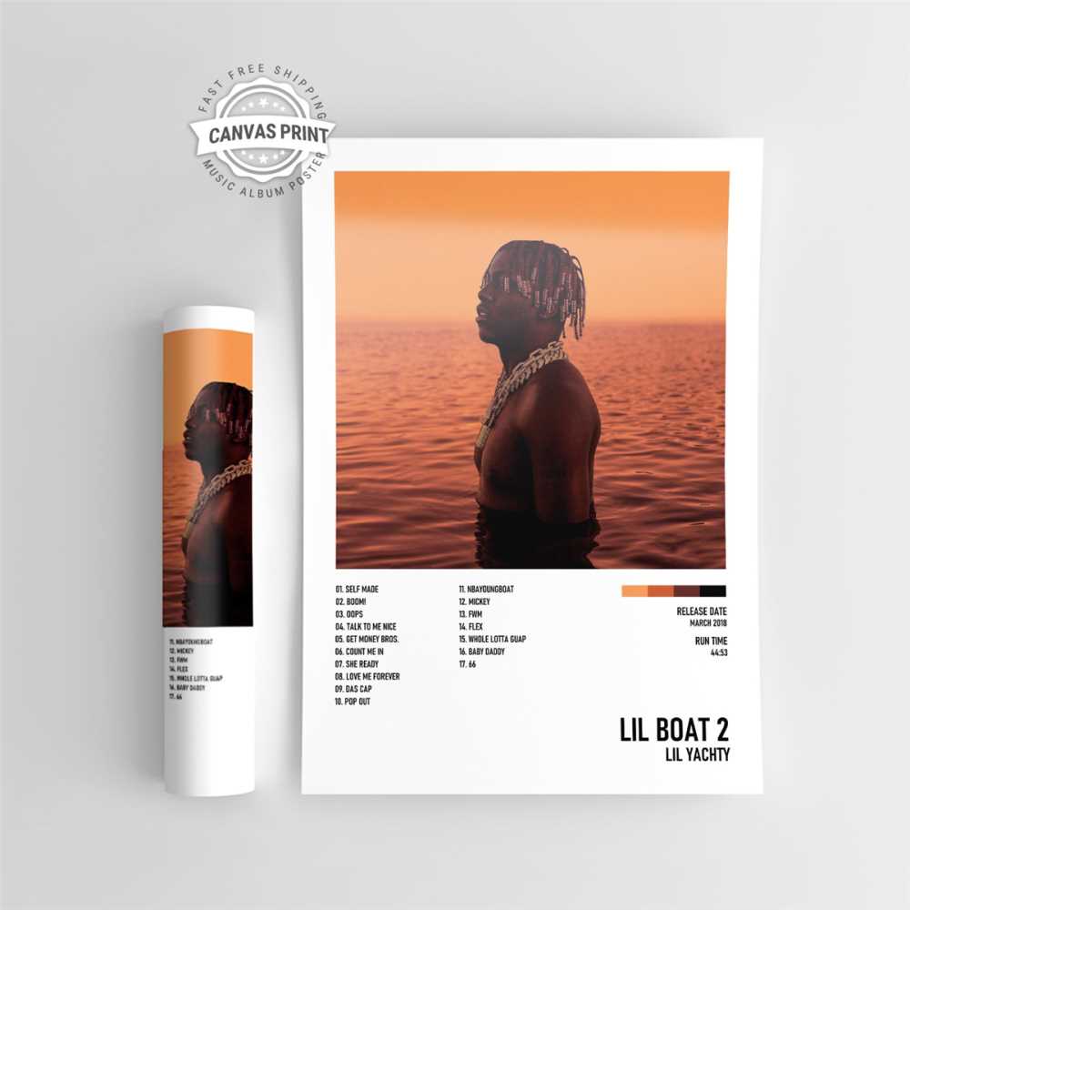 Lil Boat 2-Lil Yachty Music Album Poster / High Quality Musi | Inspire ...