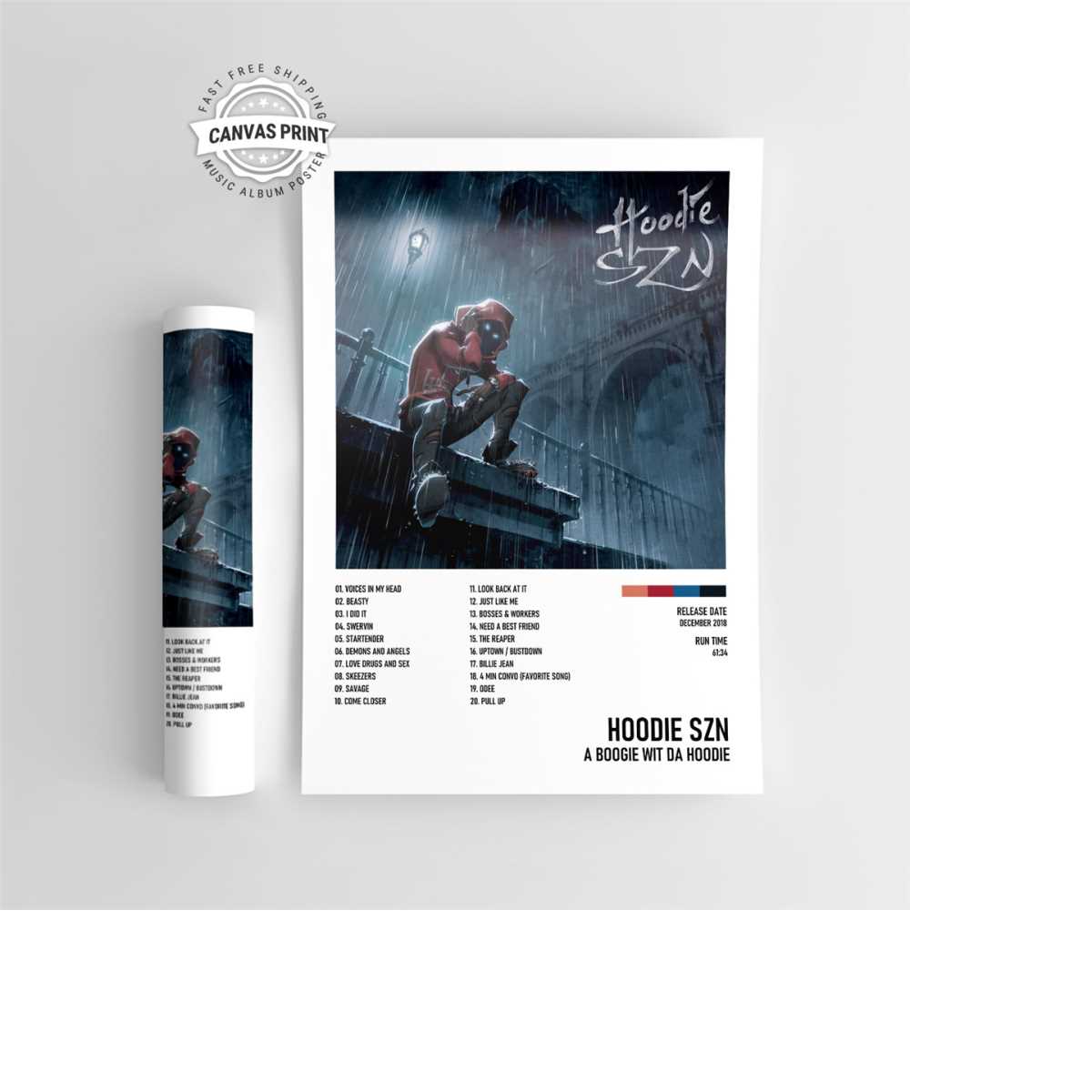 Hoodie SZN-A Boogie Wit Da Hoodie Music Album Poster / High | Inspire ...