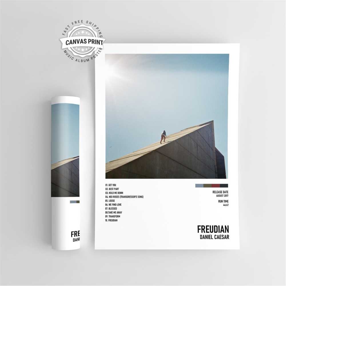 Freudian-Daniel Caesar Music Album Poster / High Quality Mus | Inspire ...