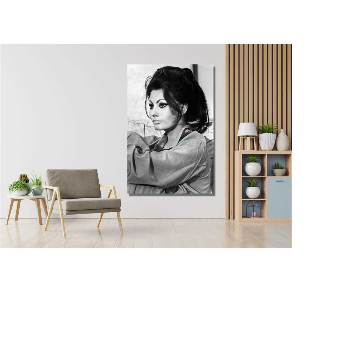 Sophia Loren Wall Art, Legendary Female Actor, Sophia Loren | Inspire ...