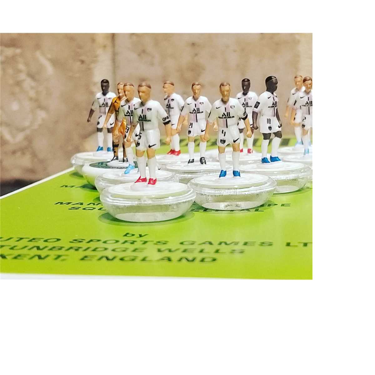 PSG away 21/22 subbuteo team Handpainted and Decals | Inspire Uplift