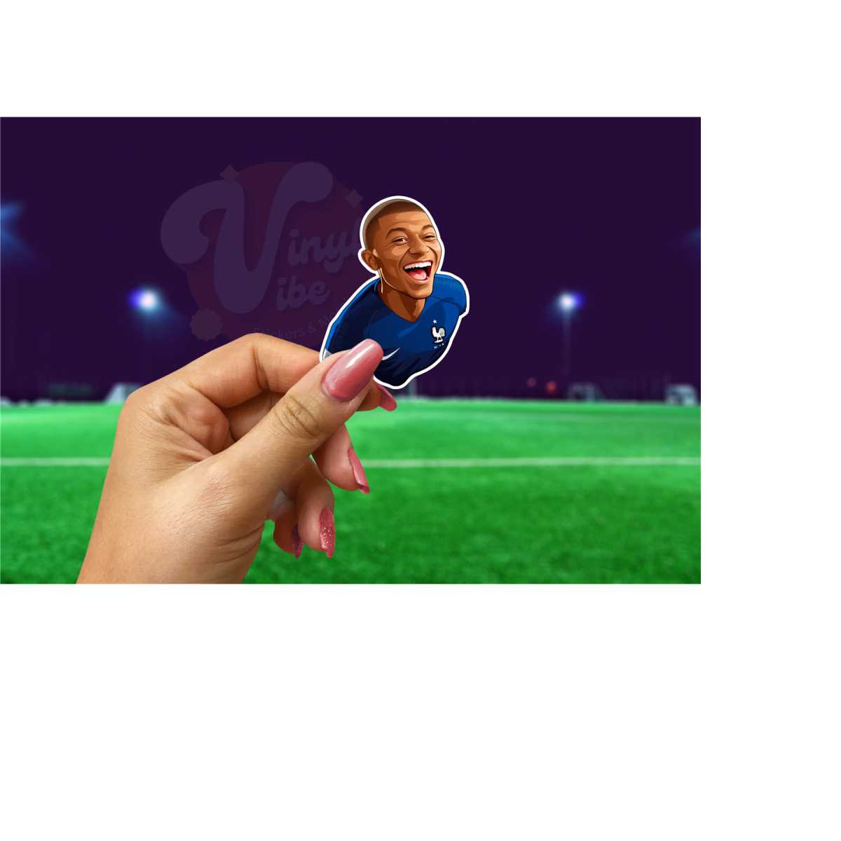 Mbappe, Kylian Mbappe, Vinyl Sticker | Inspire Uplift