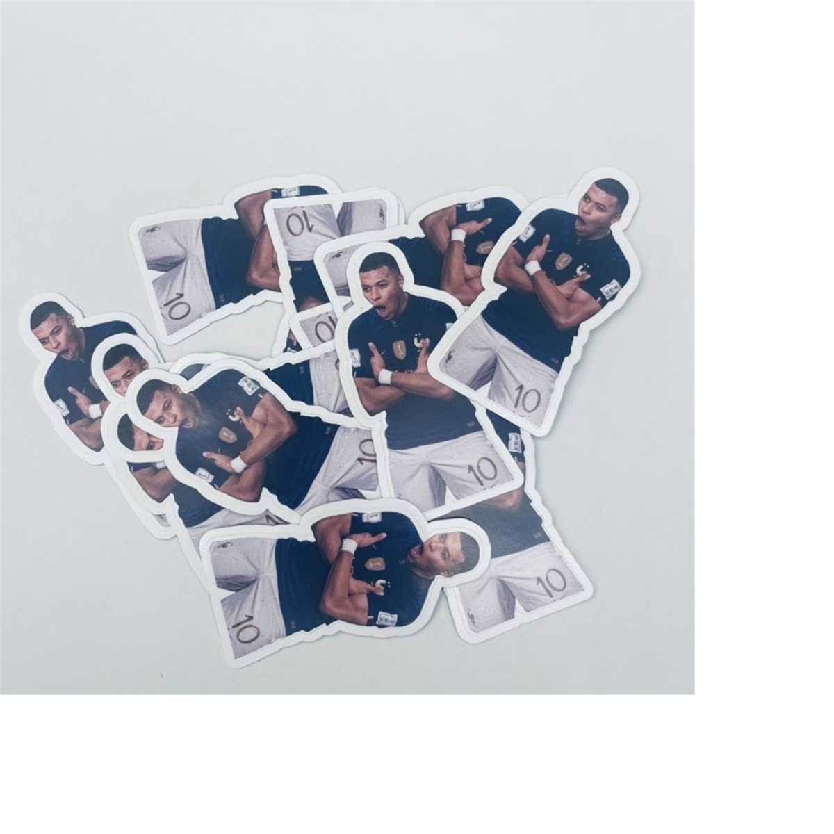 Mbappe Stickers die cut bust ( 1 Sticker ) | World Cup 2 | Inspire Uplift
