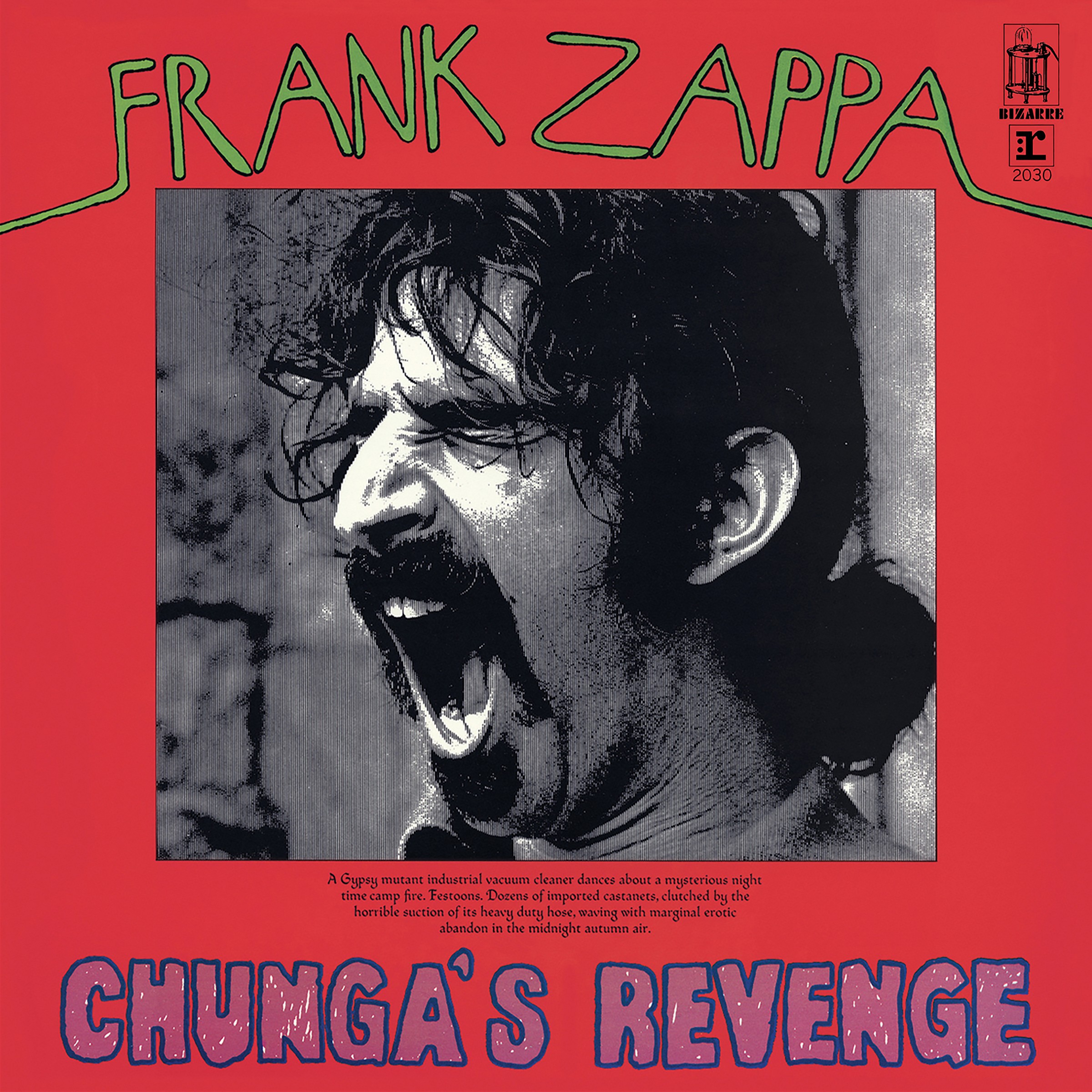 Frank Zappa (Chungas Revenge) Album Cover POSTER | Inspire Uplift