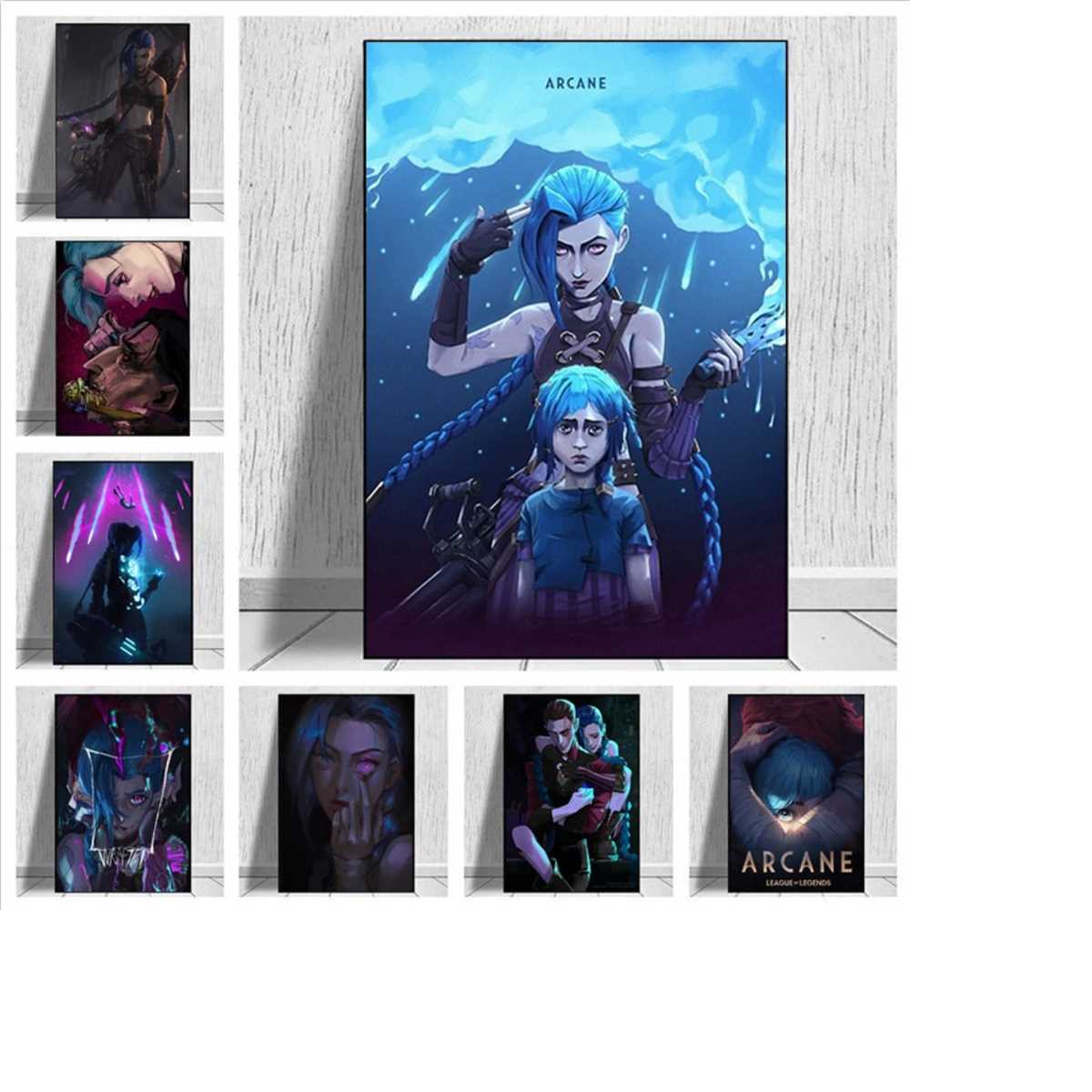 arcane poster - league of legends poster - jinx poster - arc | Inspire ...