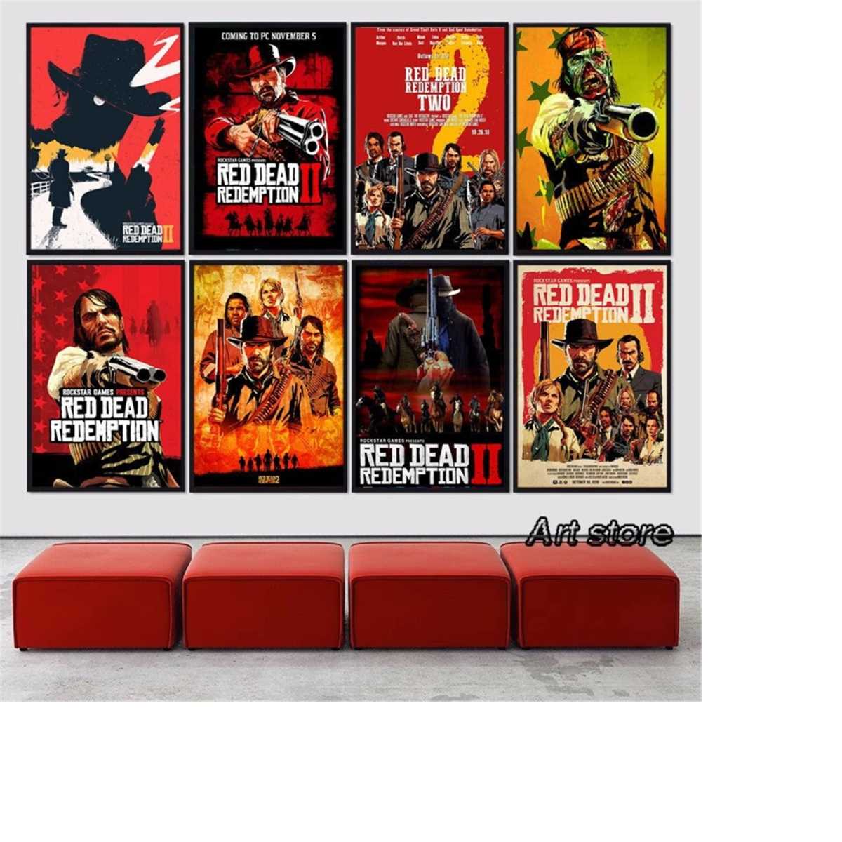 red dead redemption 2 poster- 22 models- red dead redemption | Inspire ...