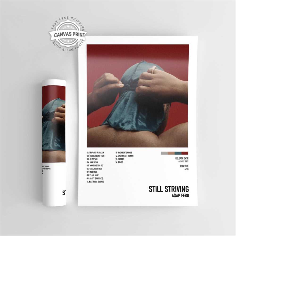 Asap Ferg - Still Striving Poster / High Quality Music Cover | Inspire ...