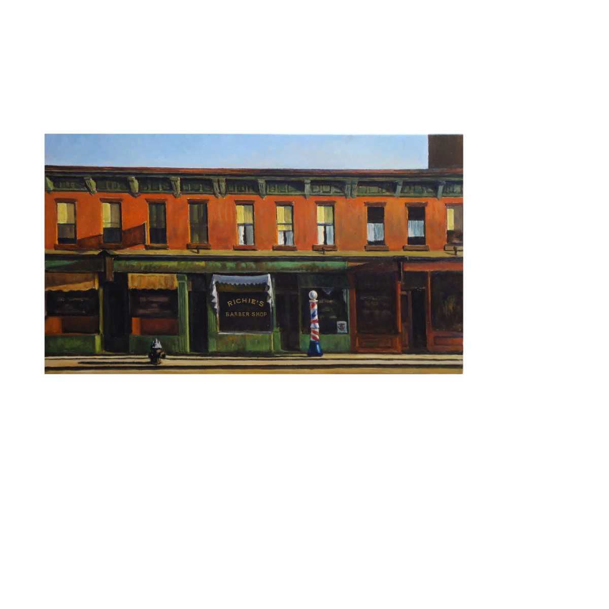Edward Hopper (Early Sunday Morning) Canvas Paintings, Edwar | Inspire ...