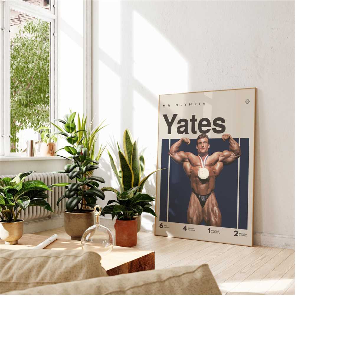 Dorian Yates Inspired Poster, Mr Olympia Art Print, Bodybuil | Inspire ...